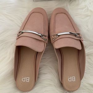 bp | Shoes | Bp Mules Light Pink Genuine Leather Sz 6 Nwt | Poshmark